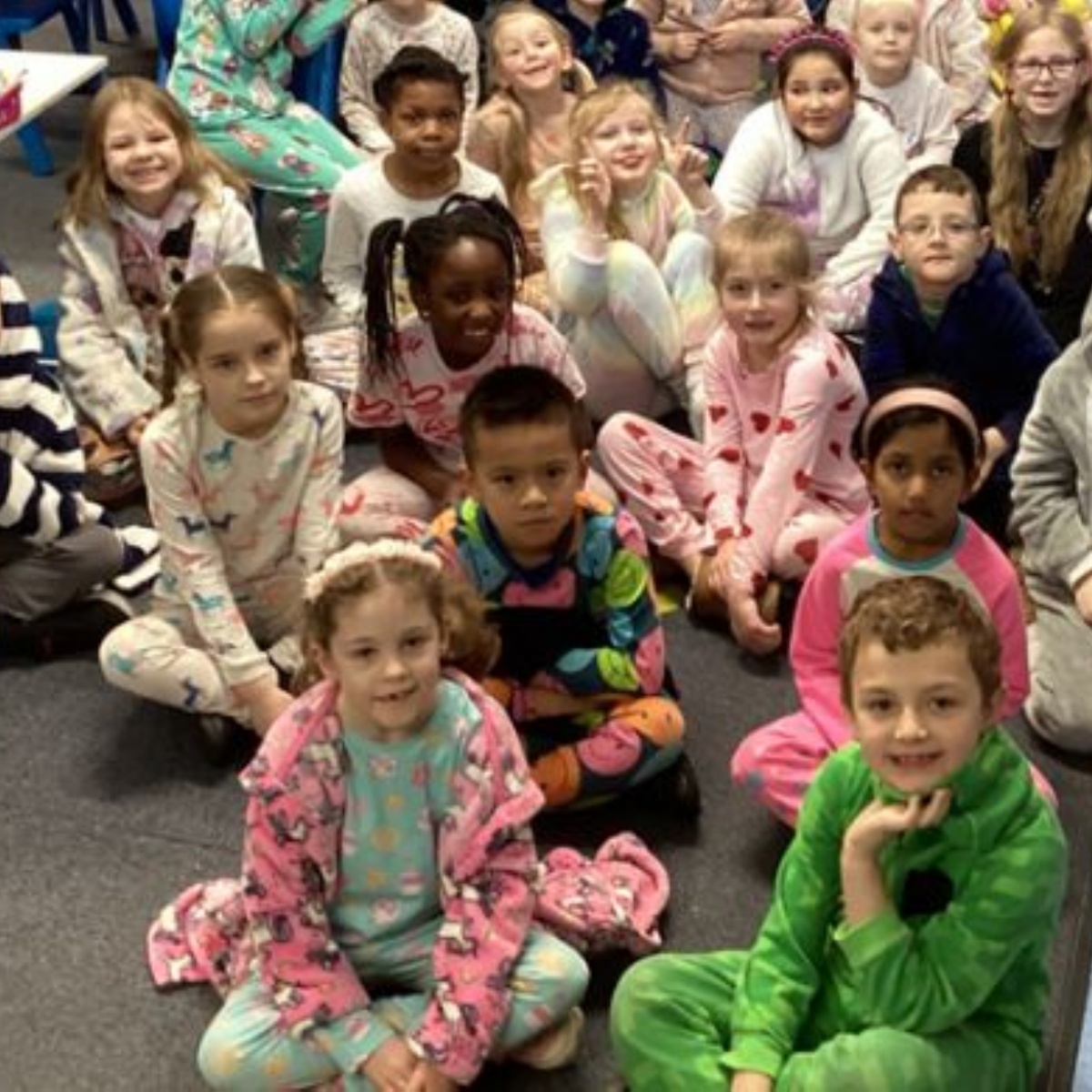 South Avenue Primary School - 2F Pyjama Day!